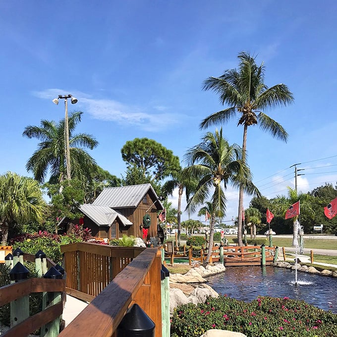 Who knew contraband could be so... putt-able? Smugglers Cove turns mini-golf into a thrilling tale of high-stakes adventure.