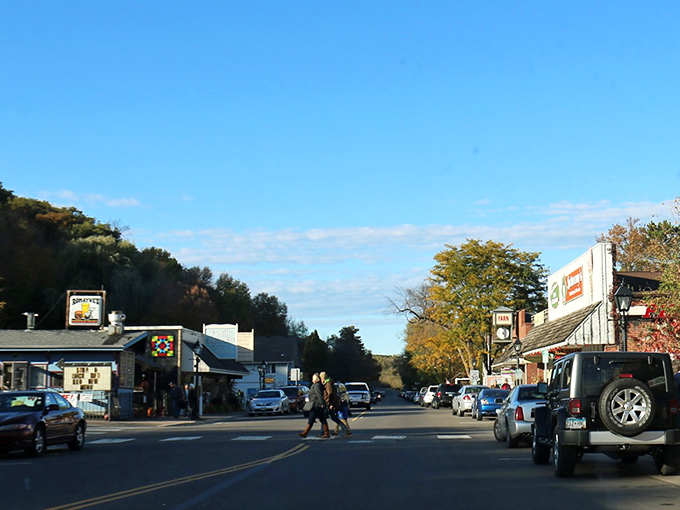 Charming storefronts invite exploration, while the promise of outdoor adventures beckons just beyond. Taylors Falls is a choose-your-own-adventure kind of town.