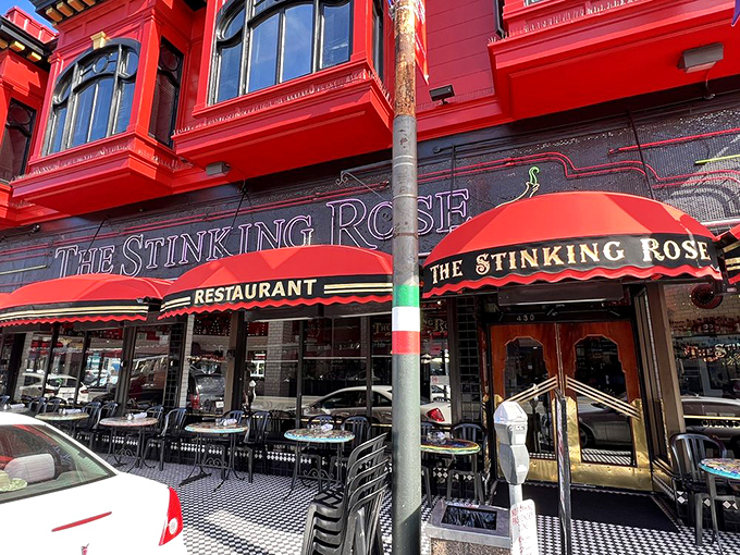 Get ready for a flavorful adventure! You're about to experience San Francisco's famous, garlic-centric restaurant&mdash;don't forget your mints!