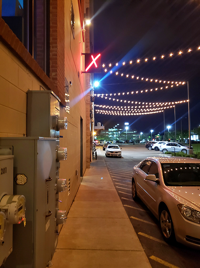 Basement party central! The X's brick-walled wonderland is where cocktail dreams come true. Time to raise the roof... underground!