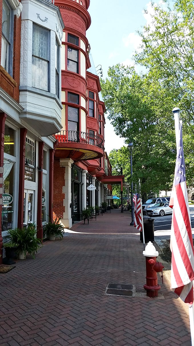Brick sidewalks and wrought-iron balconies transport you to another era. Just don't try to pay with Confederate currency!