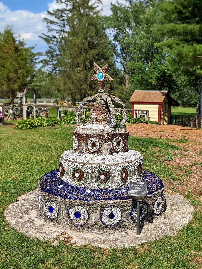 Part fairy tale, part folk art, the Wegner Grotto shines with creativity. It's like your grandma's china cabinet exploded &ndash; in the best way possible!