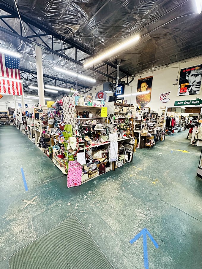 Climate-controlled curiosities await at Yankee Flea Market. From Captain Kirk to lava lamps, it's a pop culture safari under one roof.