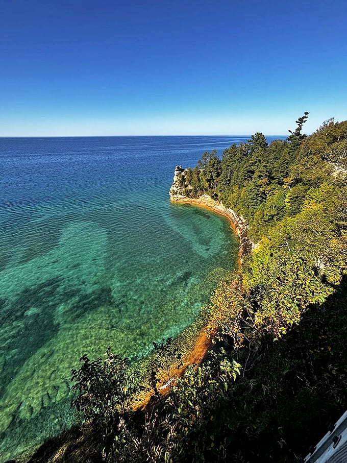 Nature's infinity pool: This breathtaking vista proves that Michigan can give the Amalfi Coast a run for its money.