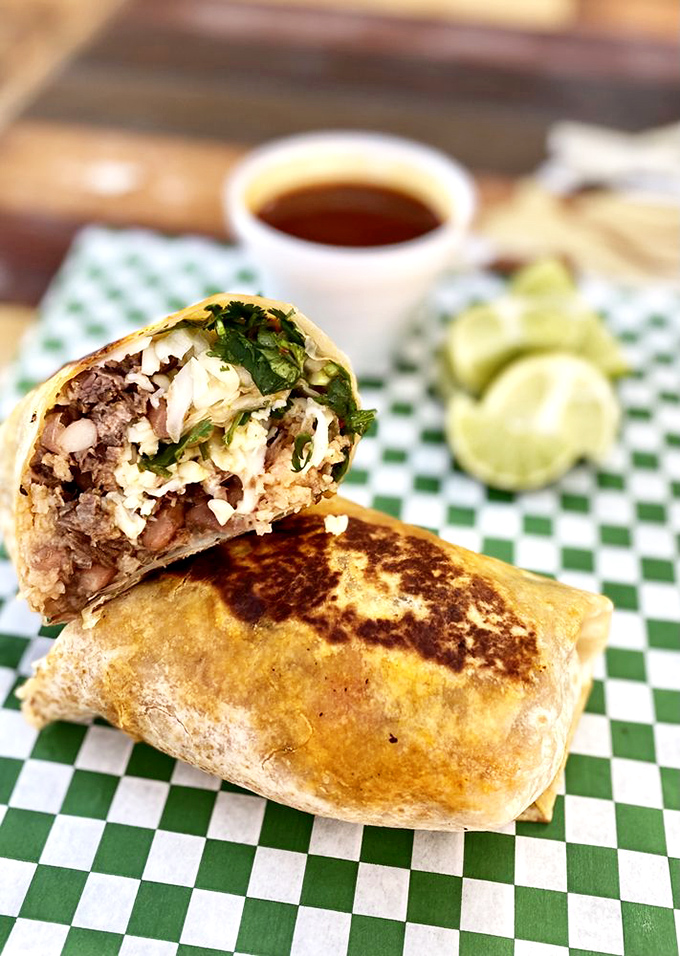 Birria burro bonanza! This flavor-packed bundle is so good, it might just inspire you to learn the Mexican hat dance.