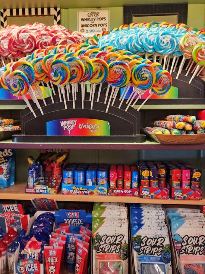 A rainbow you can eat! This candy display is what dreams are made of &ndash; if your dreams involve sugar rushes and happy dentists.