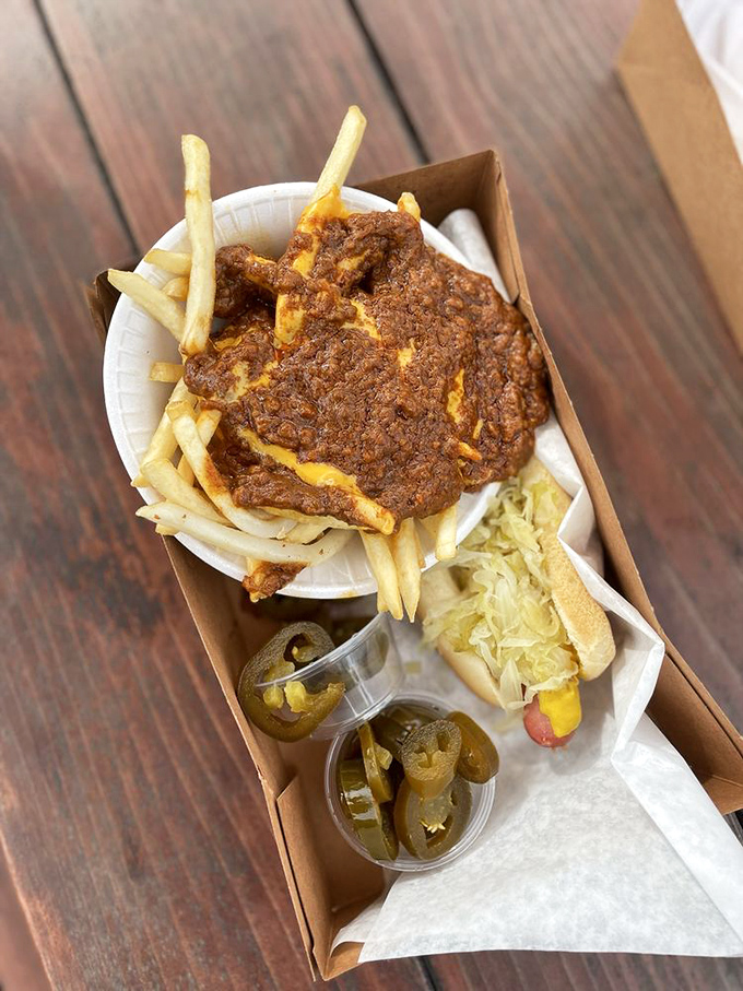 Fries with a side of heaven! These chili cheese fries are what happens when comfort food gets a first-class upgrade.