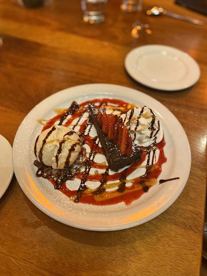 Chocoholics, unite! This torte is darker than my coffee on Monday morning and twice as likely to make me swoon.