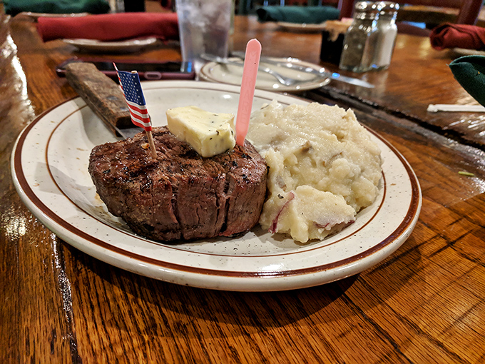 Filet mignon: where butter-soft meets flavor-packed. This steak doesn't need a knife &ndash; it practically melts at the sight of your fork.
