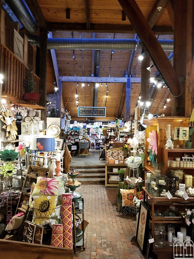 Upstairs, downstairs, everywhere a treasure! This two-story wonderland is like a real-life game of "I Spy."