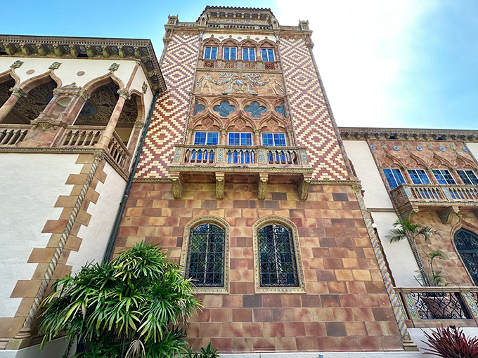 Windows that make stained glass cathedrals jealous. It's like someone bedazzled the entire facade &ndash; talk about curb appeal!