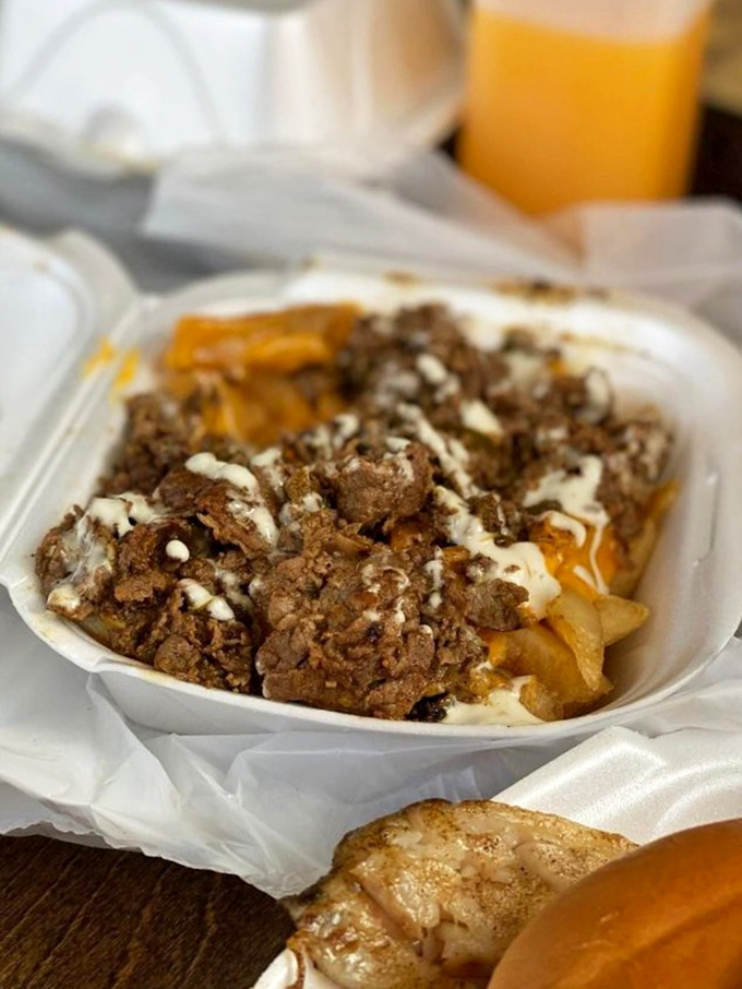 Steak fries: Because sometimes, regular fries just won't cut it. These bad boys are the Cadillac of potato-based side dishes.