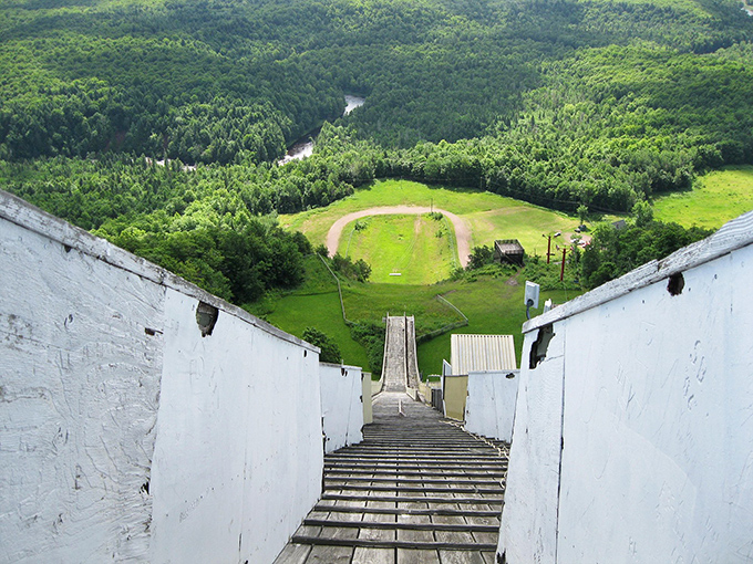 From this vantage point, you can almost see yesterday. Talk about a bird's eye view – eat your heart out, eagles!