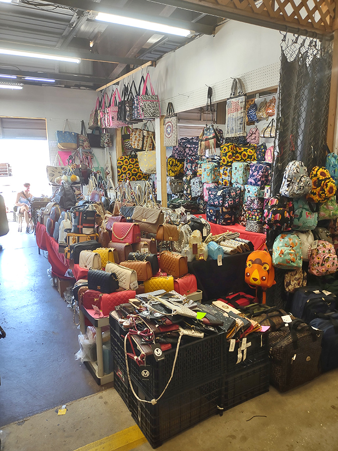 Bag lady heaven! With this many options, you might need a bag... to carry all your new bags.