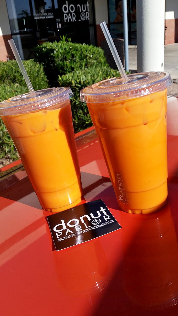 Liquid sunshine in a cup! These vibrant beverages are the Robin to your donut's Batman &ndash; a dynamic duo of deliciousness.