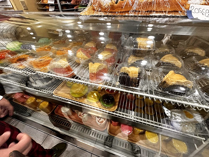 Dessert dilemma! With so many tempting treats, choosing just one is like picking a favorite child. Good thing calories don't count on vacation, right?