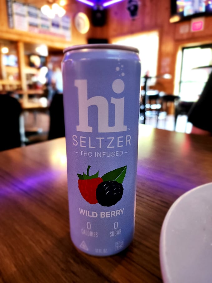 When your drink is as cool as the conversation! This wild berry seltzer is the perfect sidekick for a night of culinary adventures.
