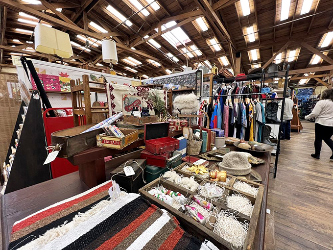 Fashion flashback alert! This rack is ready to take you on a sartorial journey from flapper to disco and everything in between.