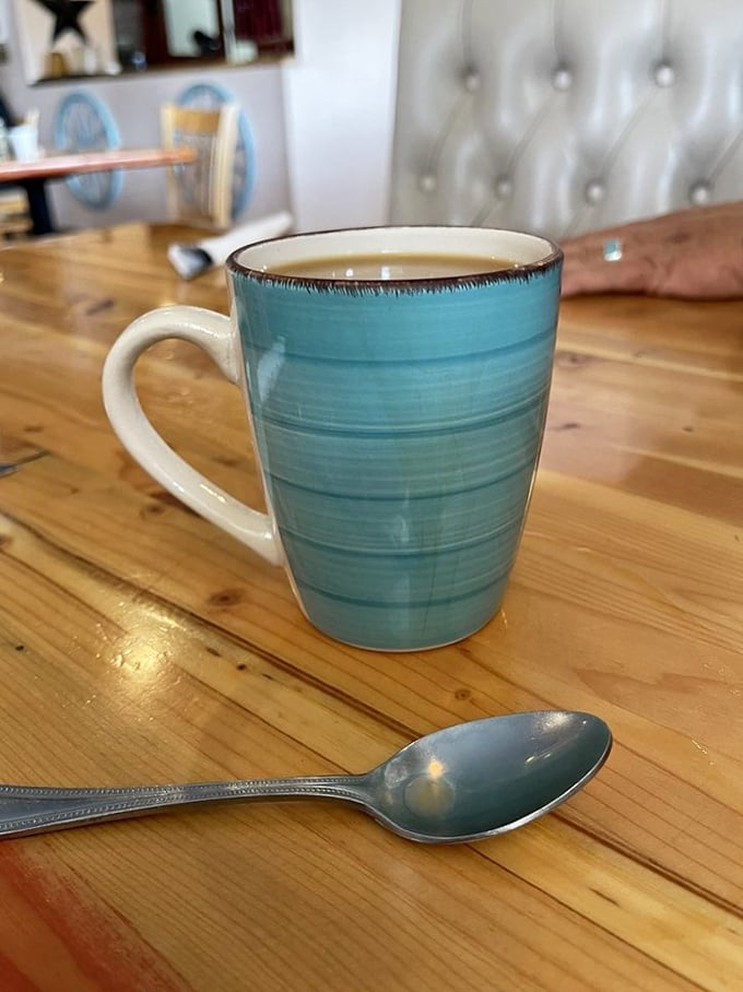 Coffee so good, it'll make you forget you're in the desert. It's a liquid hug for your insides.