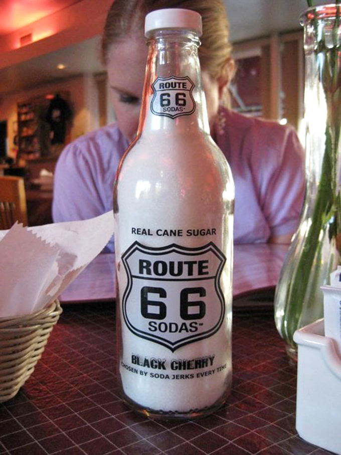 Sip on some liquid history! This Route 66 soda is the perfect companion for your culinary road trip down memory lane.