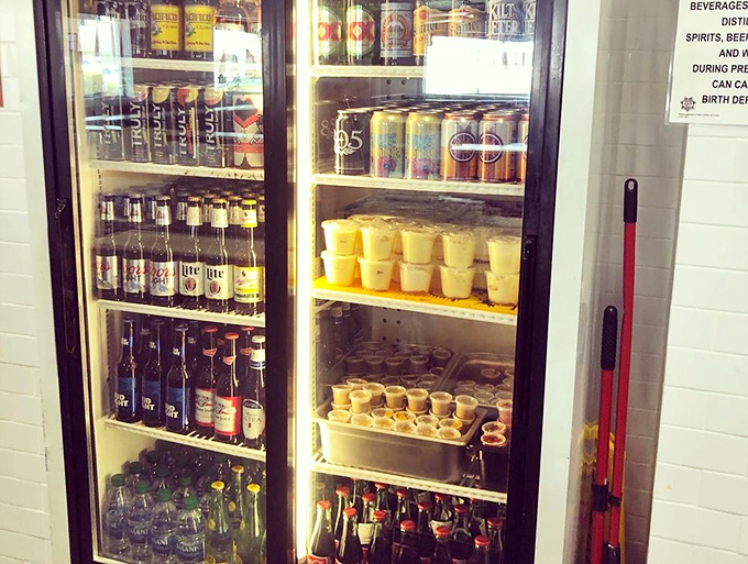 The ultimate barbecue hydration station. Because sometimes, you need a little liquid courage to tackle that mountain of meat on your plate.