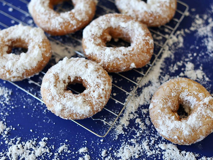 Crumb-believable! The Dutch Crumb doughnut is a textural triumph. It's like a streusel topping decided to go solo and became a star.