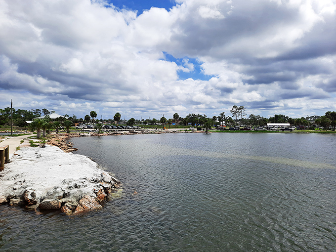 Frank Pate Park: where the water's as smooth as a Barry White song and the view's so good, it should come with a warning label for relaxation addicts.