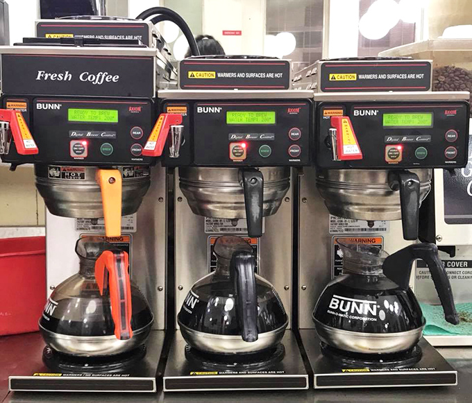 The elixir of life! These coffee pots are like the Three Wise Men of the morning &ndash; bringing gifts of caffeine, warmth, and the ability to form coherent sentences.