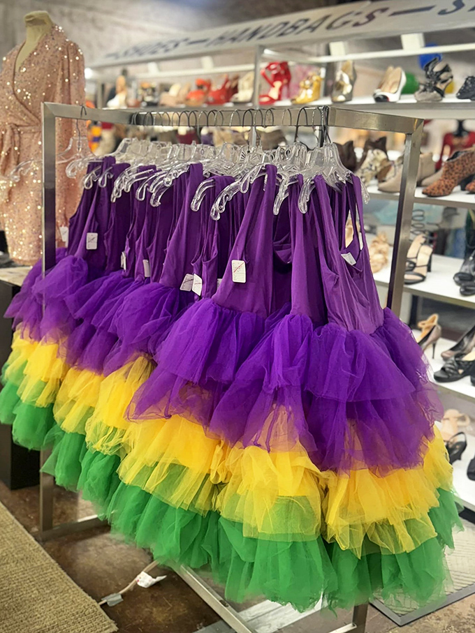 Mardi Gras meets ballet! These tutus are ready to transform you into the belle of the ball&mdash;or the life of the parade.