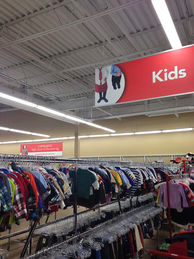 Kid-sized fashion at grown-up savings! This section is like a miniature Project Runway, where budding fashionistas can strut their stuff without breaking the piggy bank.