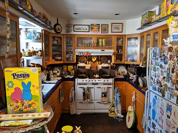 Hop into the kitchen! Even the culinary corner hasn't escaped the bunny invasion &ndash; talk about eating, sleeping, and breathing rabbits!