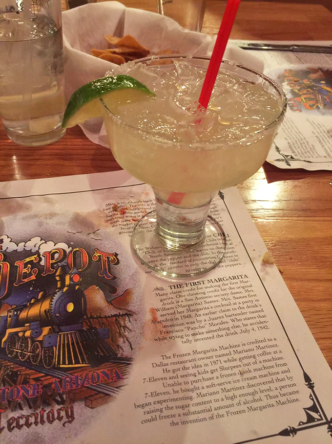 Saddle up to this margarita – it's like liquid gold, but way more refreshing after a day on the dusty trail.