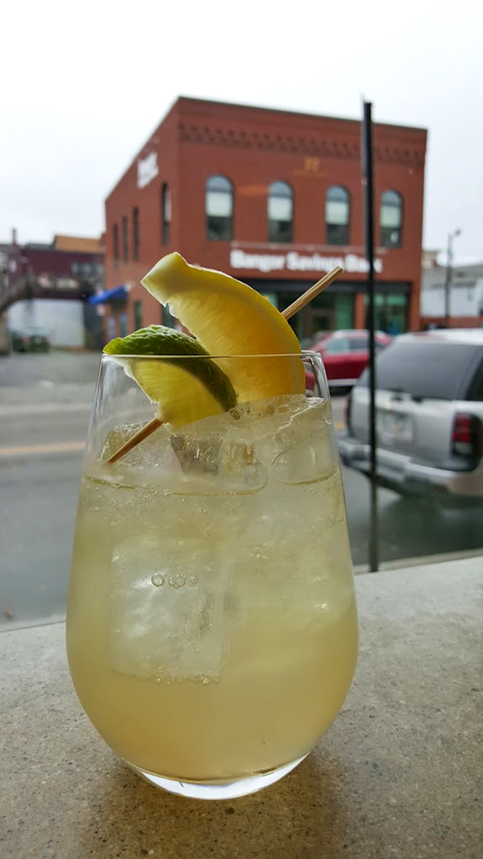 Shaken, not stirred, and served with a view! This martini is the perfect companion for people-watching on Portland's charming streets.