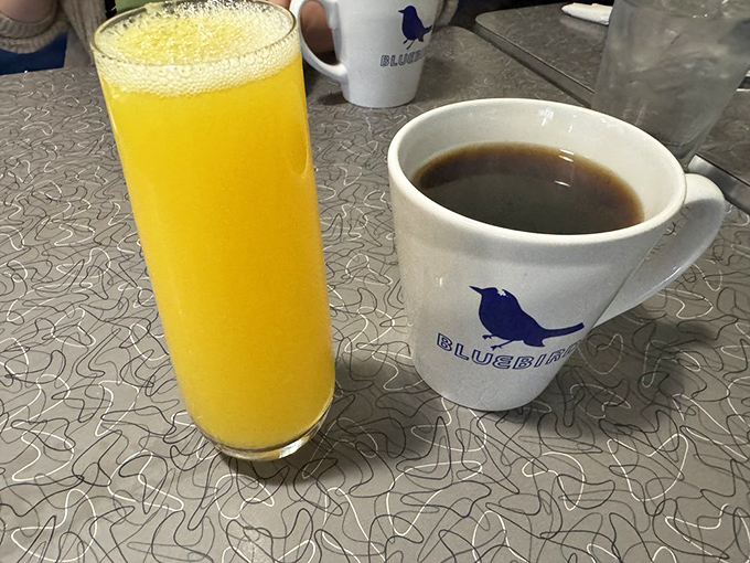 Sunshine in a glass meets liquid motivation. This dynamic duo of mimosa and coffee is how champions start their day. Cheers to breakfast!