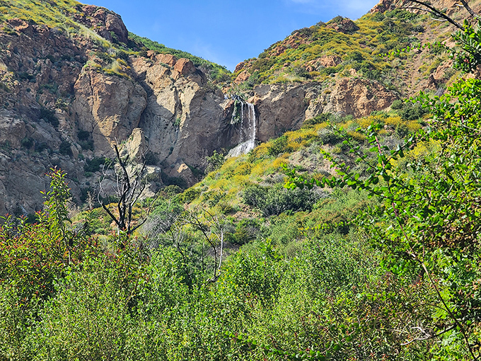 Mountains that could give the Hollywood sign a run for its money. Who needs Tinseltown when you've got this view?
