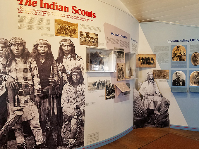 Walk in the moccasins of history. This exhibit on Indian Scouts offers a glimpse into a complex chapter of the American West.