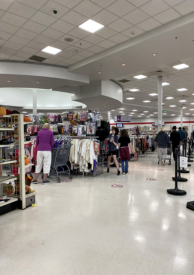 Thrift store gold rush in action! Watch as savvy shoppers pan for fashion nuggets and home decor diamonds in this bustling treasure trove.