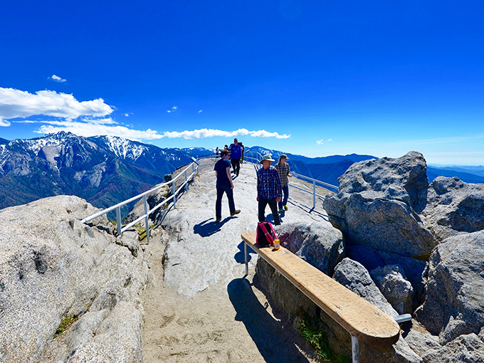 Top of the world, Ma! From up here, you can almost wave to the astronauts on the International Space Station.