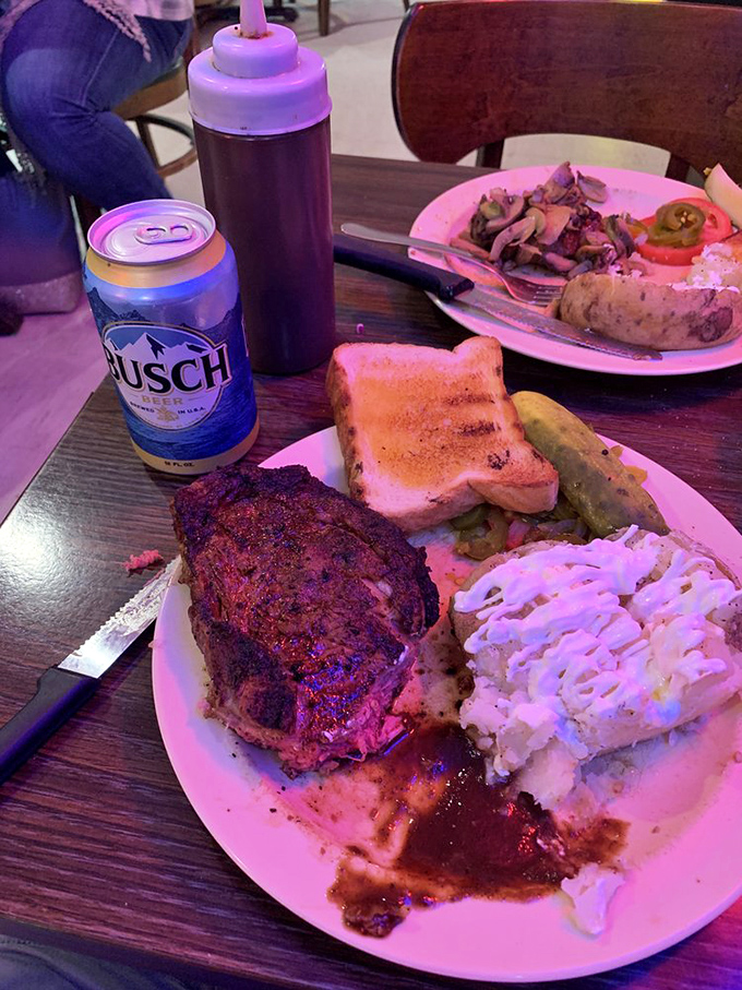 The ultimate power couple: ice-cold beer and sizzling steak. Name a more iconic duo, I'll wait.