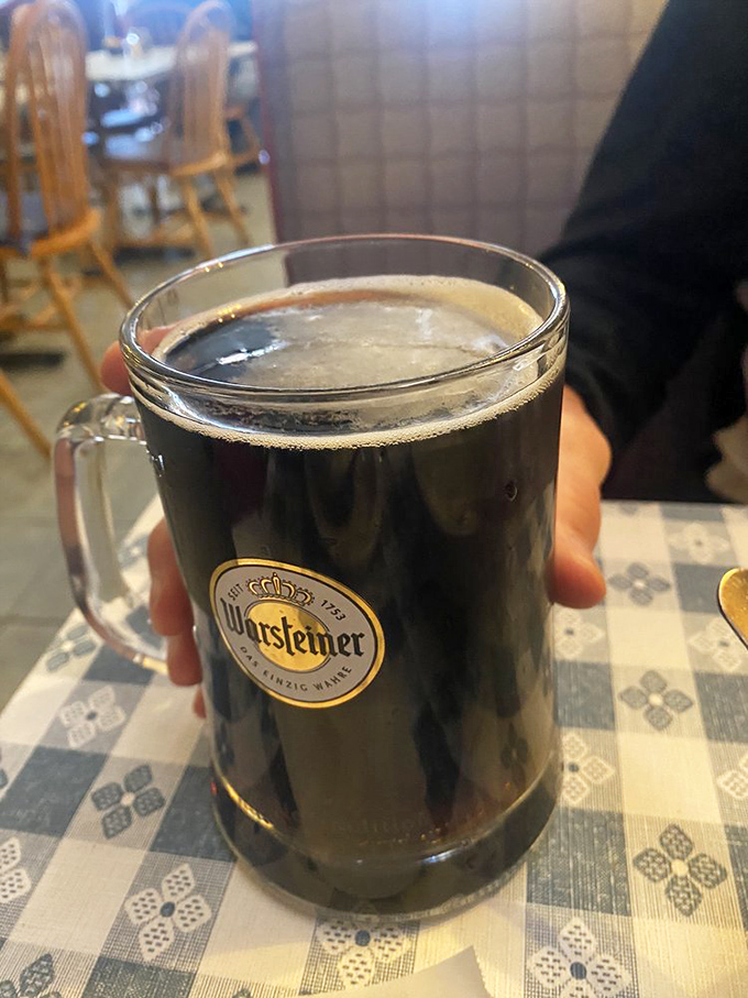 Prost! Nothing complements crispy chicken like a frosty mug of German beer. It's like lederhosen for your taste buds.