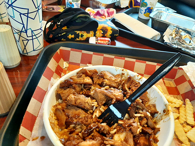 This bourbon chicken looks like it could make a vegetarian question their life choices. It's that tempting, folks.