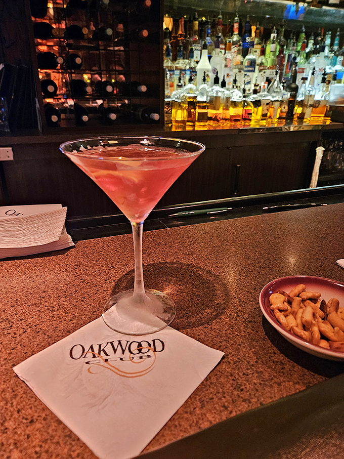 Shaken, not stirred! This martini is so perfectly crafted, it could make James Bond trade in his Aston Martin for a barstool.