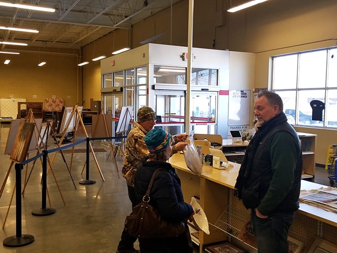 Where transactions and transformations happen. This counter has seen more makeovers than a Hollywood starlet on Oscar night.