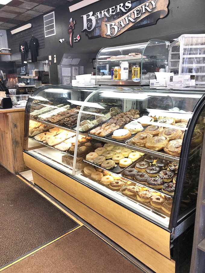 Where baking dreams come true! This counter is like mission control for carb-loaded rockets, ready to launch your taste buds into orbit.