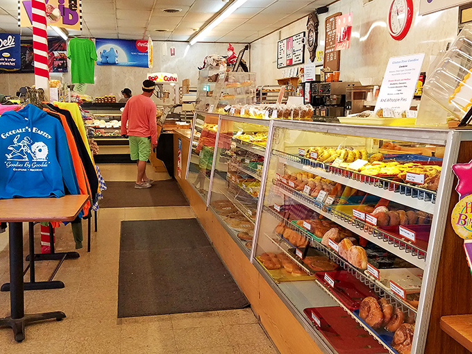 Service with a smile and a side of nostalgia! The counter at Goodale's is where small-town charm meets big-time flavor.