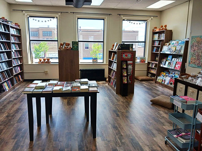 A feast for the eyes and the mind! This display is like a literary charcuterie board &ndash; a little something for every taste.