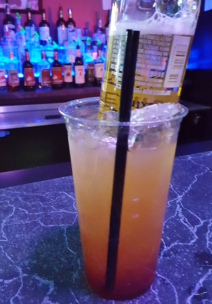 A cocktail that's part sunset, part magic potion. It's the kind of drink that makes you believe in love at first sip.