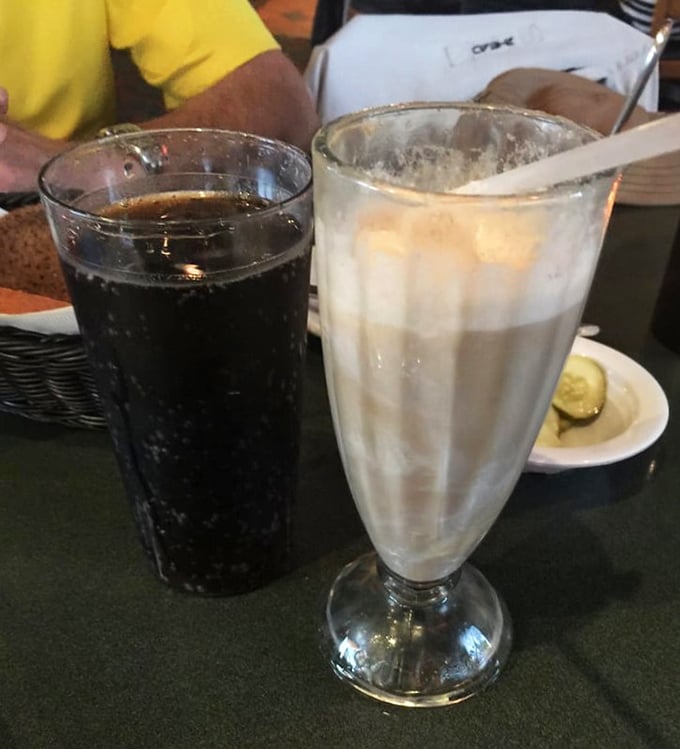 Soda and milkshakes – the Batman and Robin of deli drinks. One's dark and bubbly, the other's smooth and creamy, both are here to save your thirst.