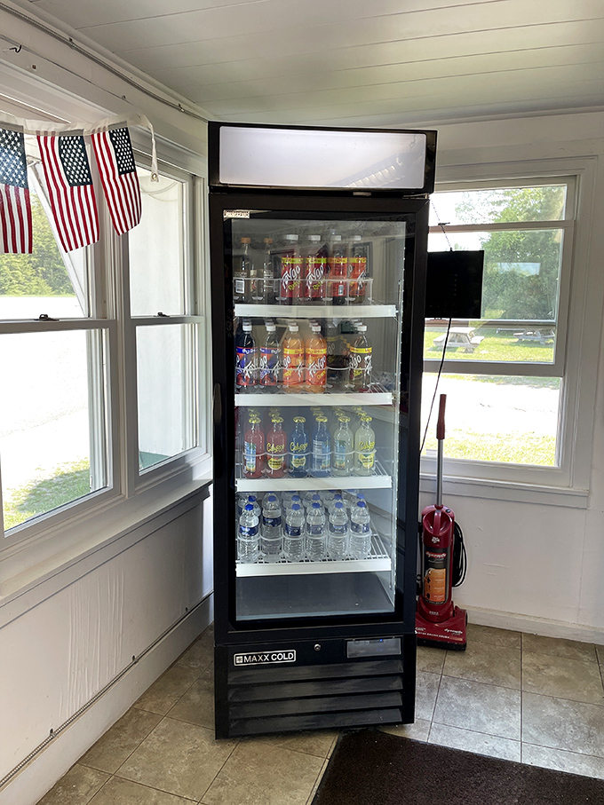 Quench your thirst after a pasty feast. This fridge is stocked with enough pop to fuel a Yooper road trip.