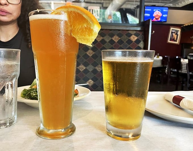 Cheers to good taste! These drinks are the perfect sidekicks for your pizza adventure, adding a splash of fun to every bite.